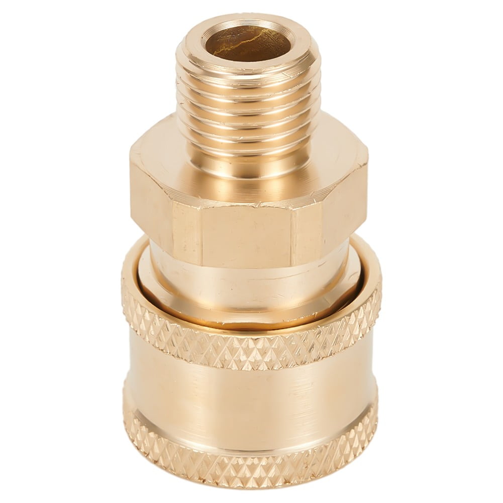 Pressure Washer Coupling Quick Release Adapter 1/4\\\" Male Male ...