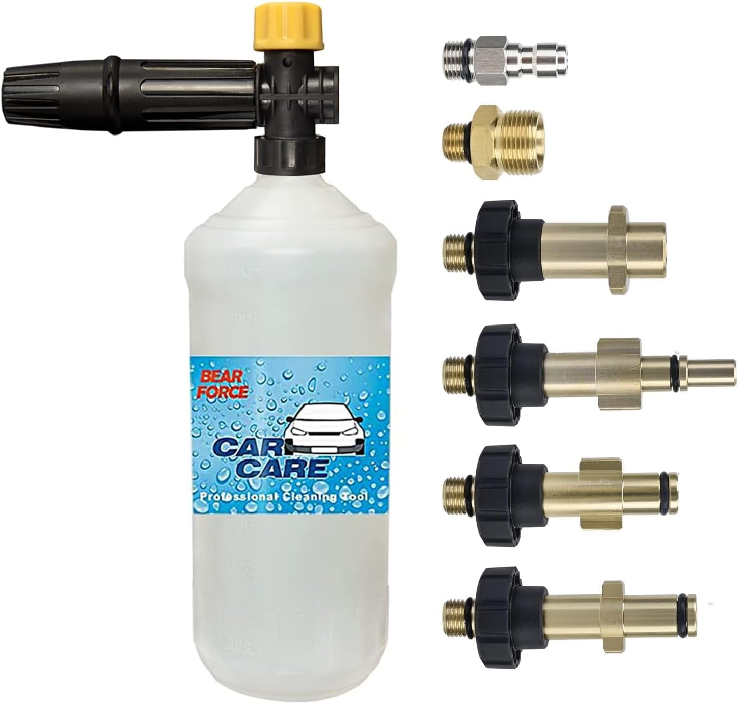 Pressure Washer DIY Foam Cannon with 1/4” Quick Connector & Other 5 ...