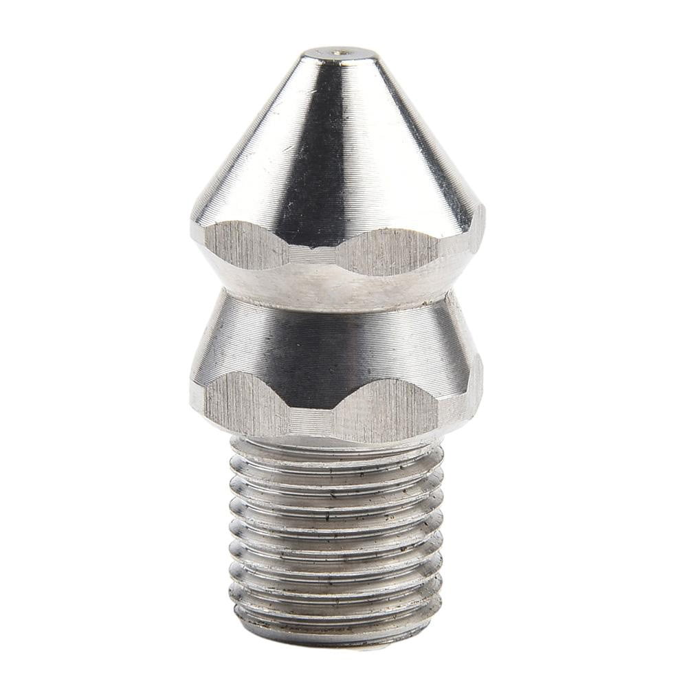 Pressure Washer Drain Sewer Cleaning Jetter Nozzle 7 Jets Male 1/4inch ...