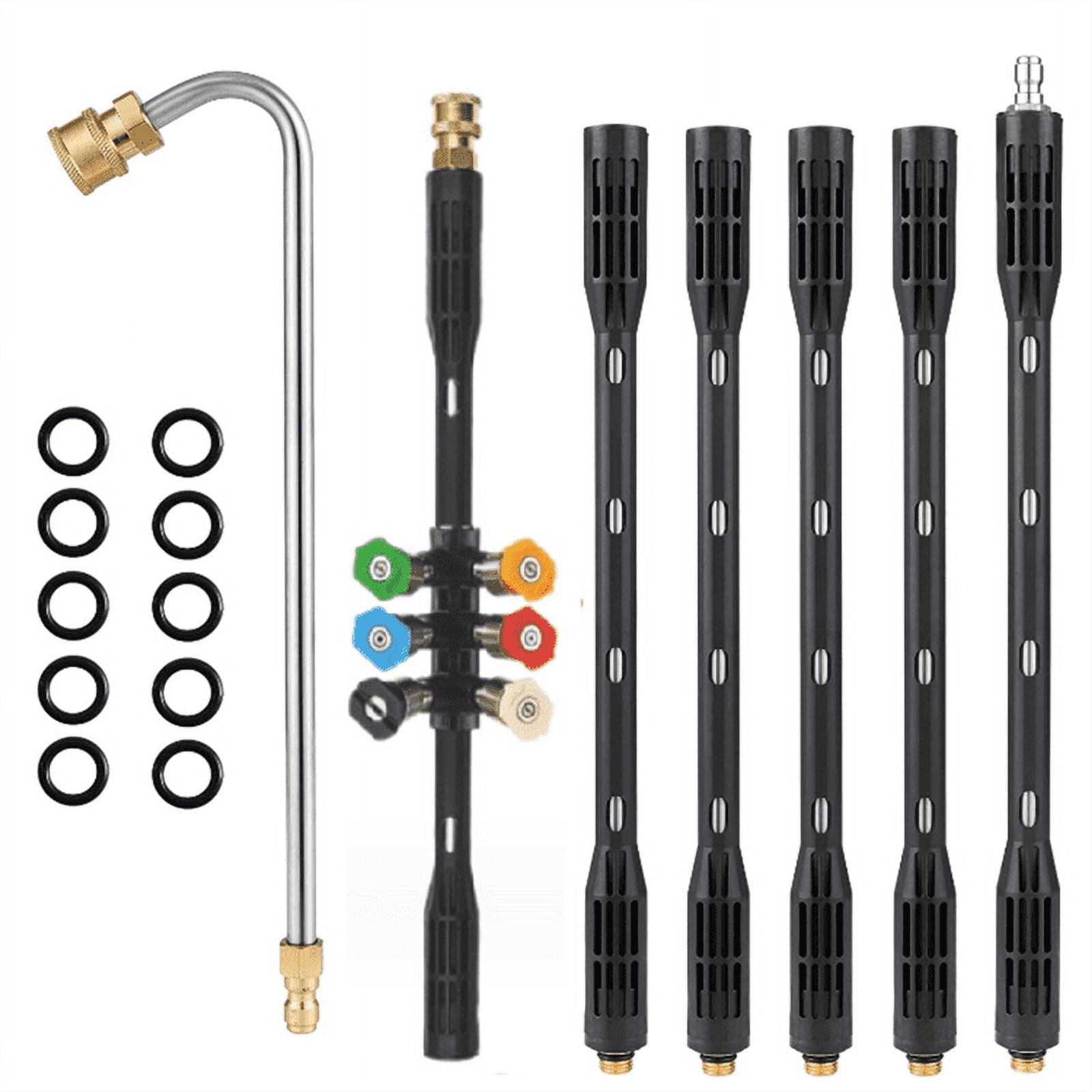 Pressure Washer Extension Wand, 1/4Inch Gutter Cleaning Tools From the ...