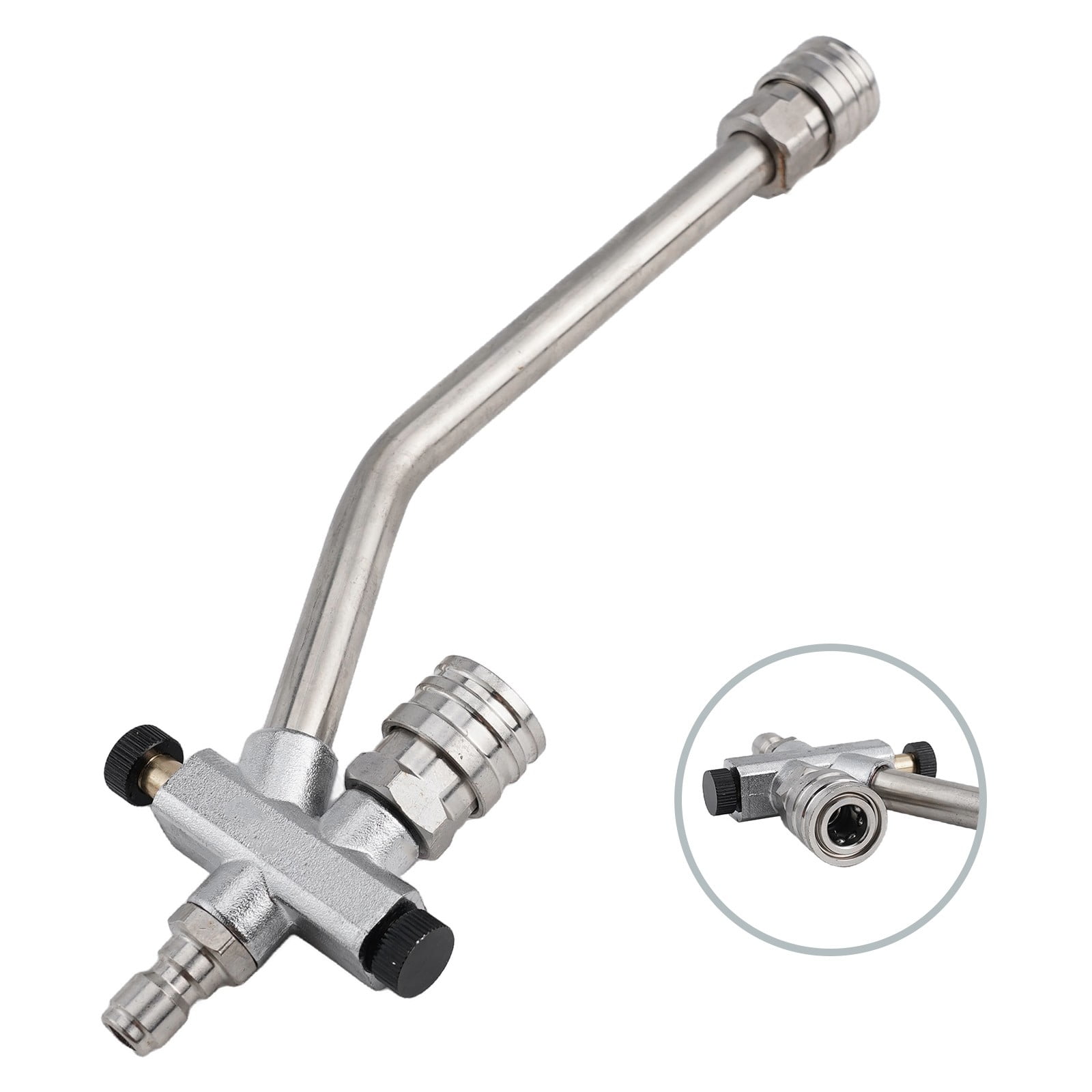 Pressure Washer Extension Wand Dual-Connector Tool 1/4 Inch Quick ...