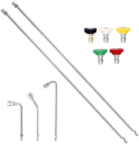 " Pressure Washer Extension Wand, Power Washer Extension Pole with 5 ...