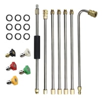 Walmart Pressure Washer Attachment Gun, 8 FT Stainless Steel Extension ...