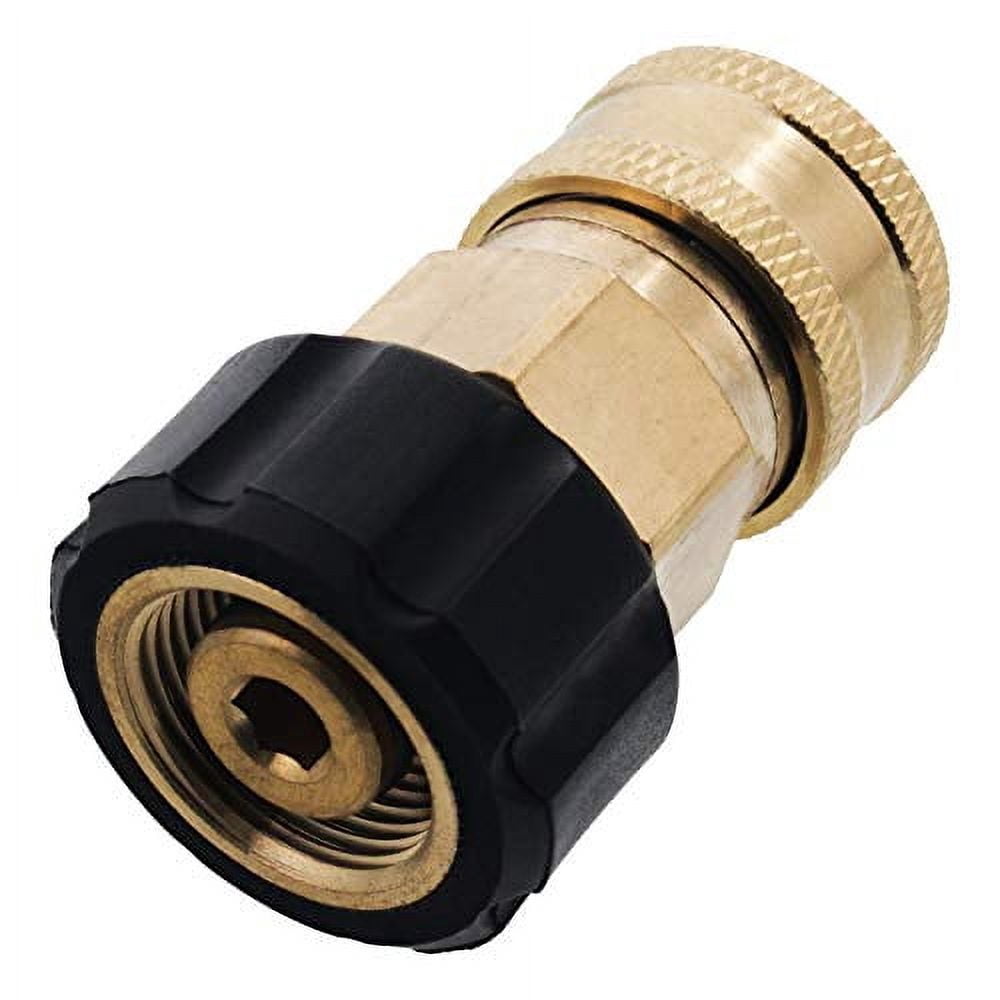 Pressure Washer Female NPT to M22 Quick Connect Socket Coupler mm 3/8in ...