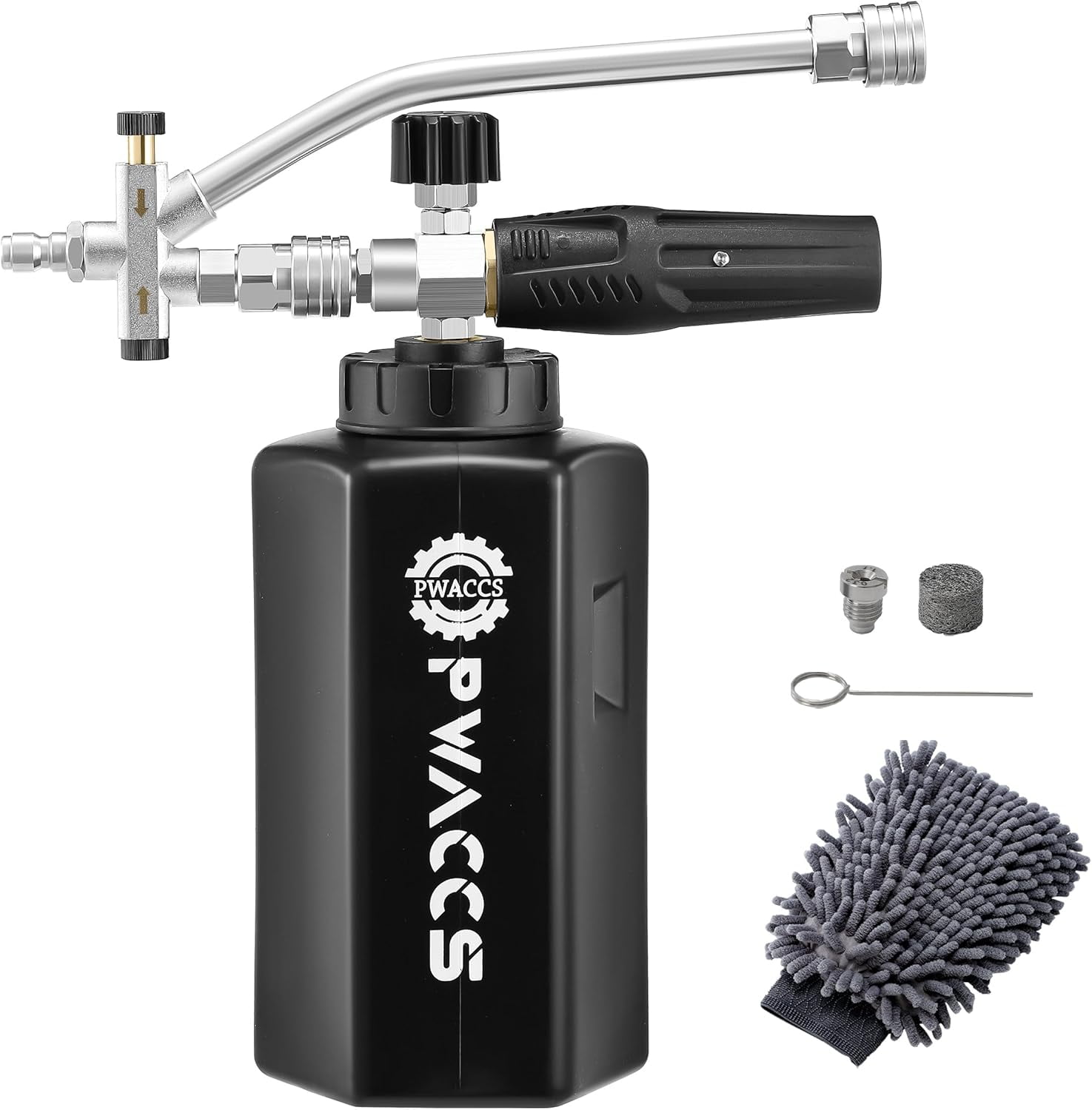 Pressure Washer Foam Cannon Dual Connector Accessory, Power Washer ...