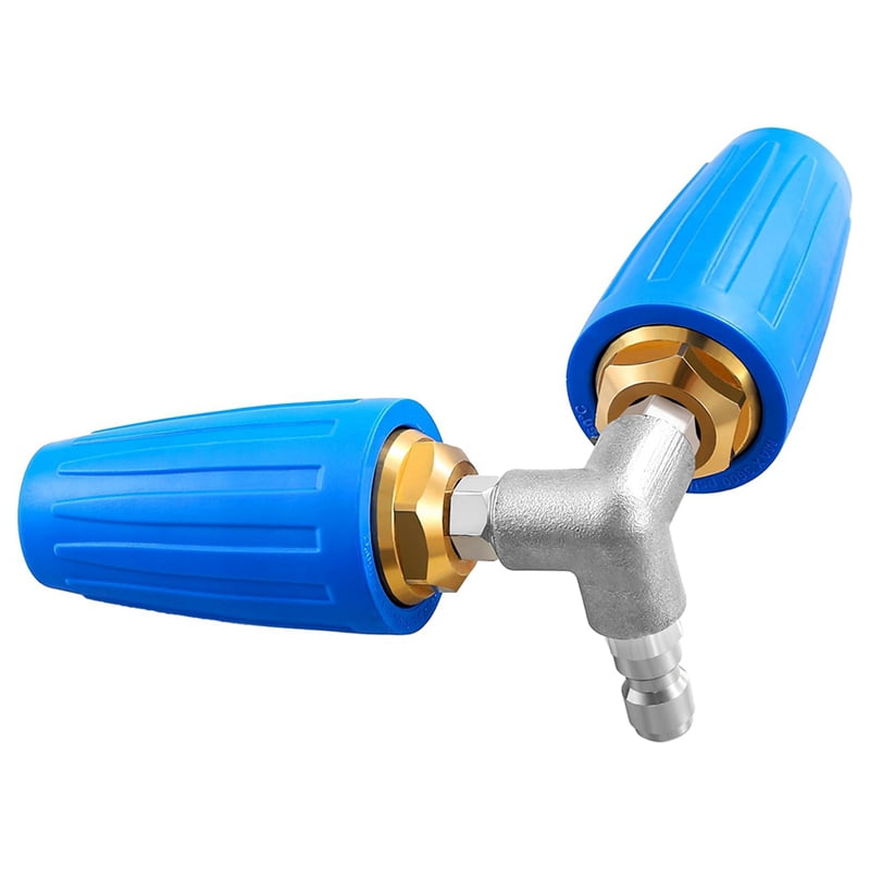Pressure Washer Gutter Attachment, Dual Turbo Nozzle Pressure Washer ...