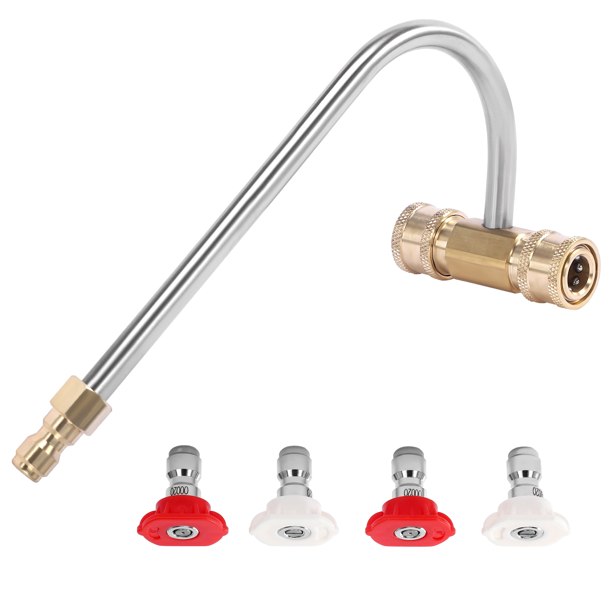 Pressure Washer Gutter Cleaner Attachment, 4000 PSI, Gutter Cleaning ...