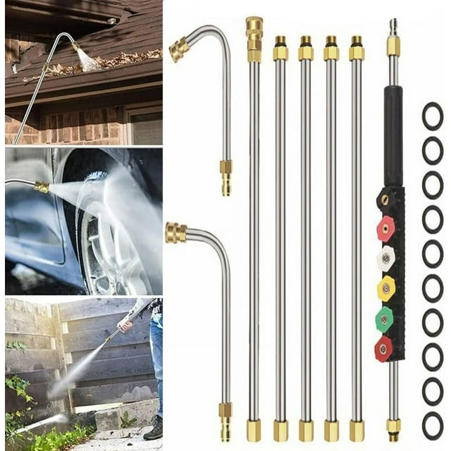 Pressure Washer Gutter Cleaner Attachment,Telescoping Gutter Cleaning ...