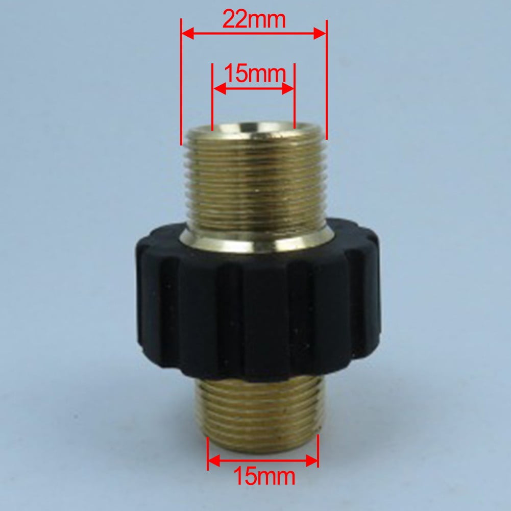 Pressure Washer Hose Quick Connector M22 Metric Male Thread Fitting ...