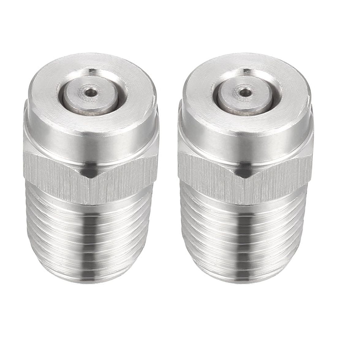 Pressure Washer Nozzle, 1/4 NPT Thread Spray Tip, 2 Pcs (0 Degree, 1 ...