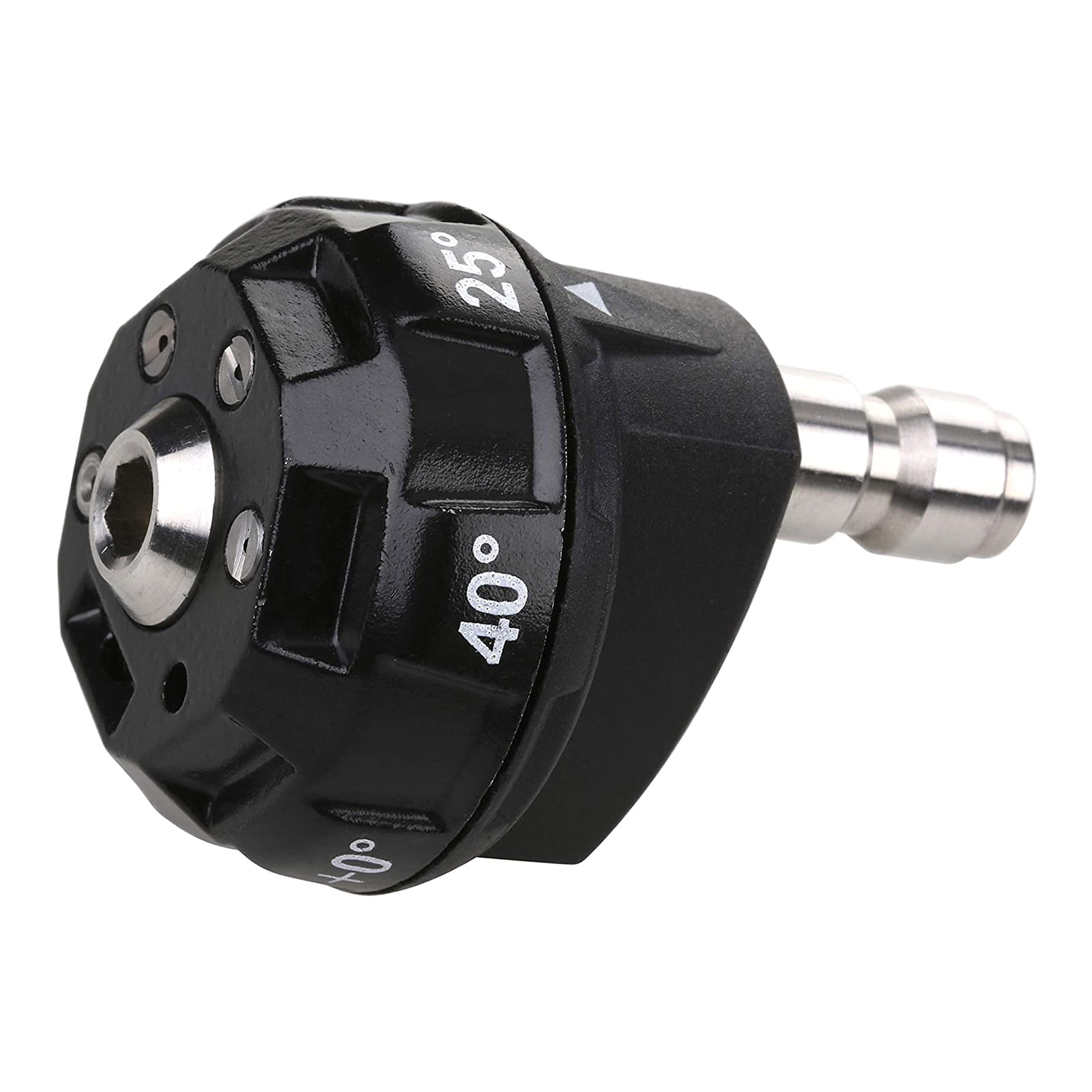 Pressure Washer Nozzle 6-in-1 with 1/4'' Plug Connect 4000PSI Quick ...