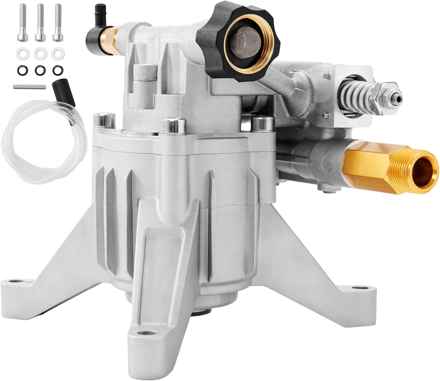 Pressure Washer Pump, 7/8" Shaft Vertical, 3100 PSI, 2.5GPM, Replacement Power Washer Pumps Kit ...