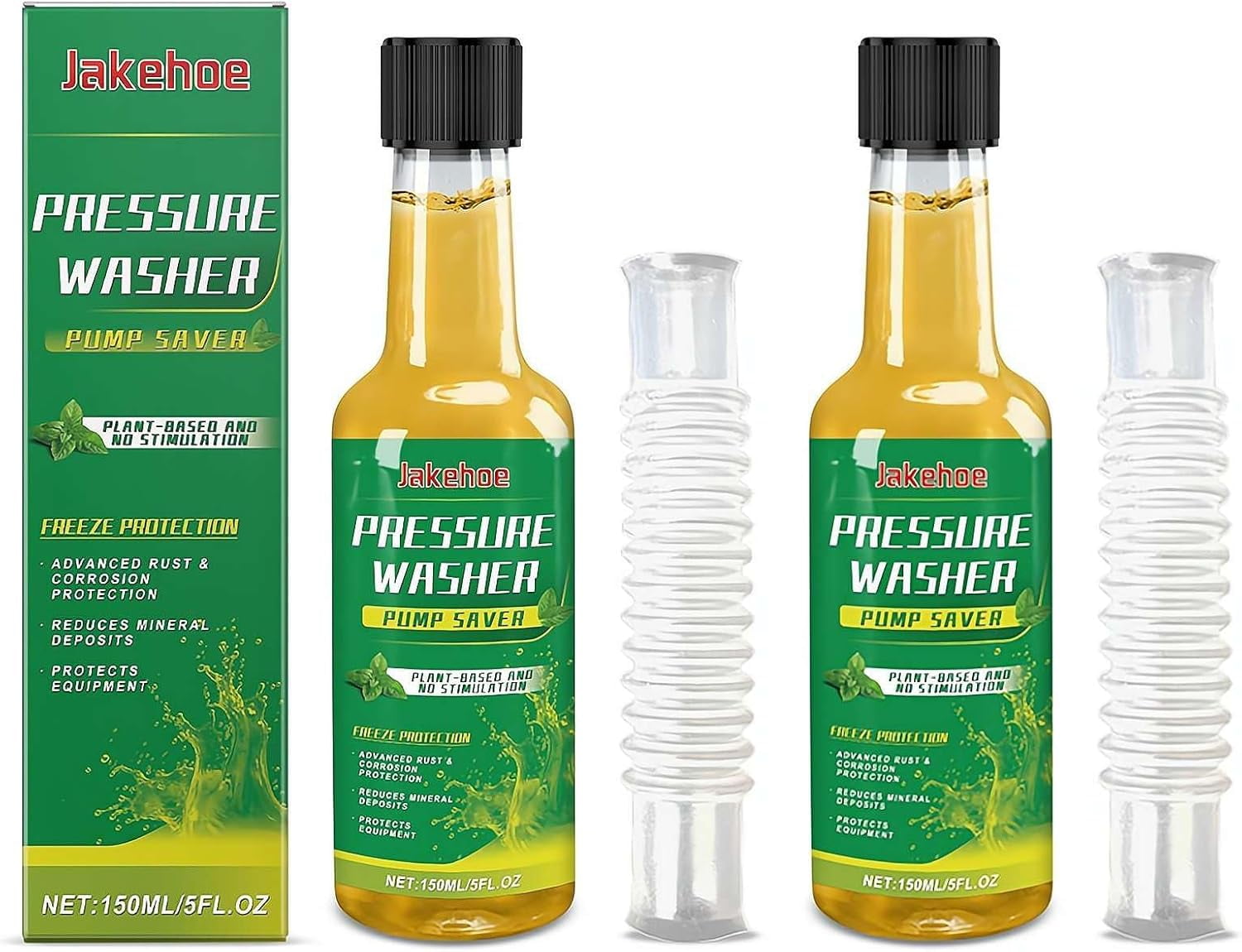 Pressure Washer Pump Saver and Winterizer with Flexible Pour Hose,Pump ...