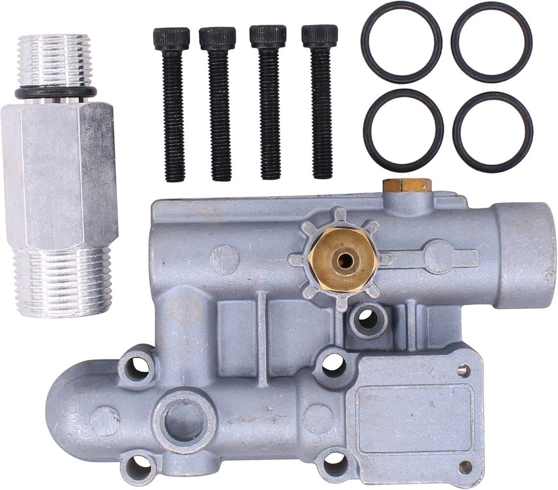 Pressure Washer Pump Unloader Manifold for B &S 020228 16031 190627GS ...