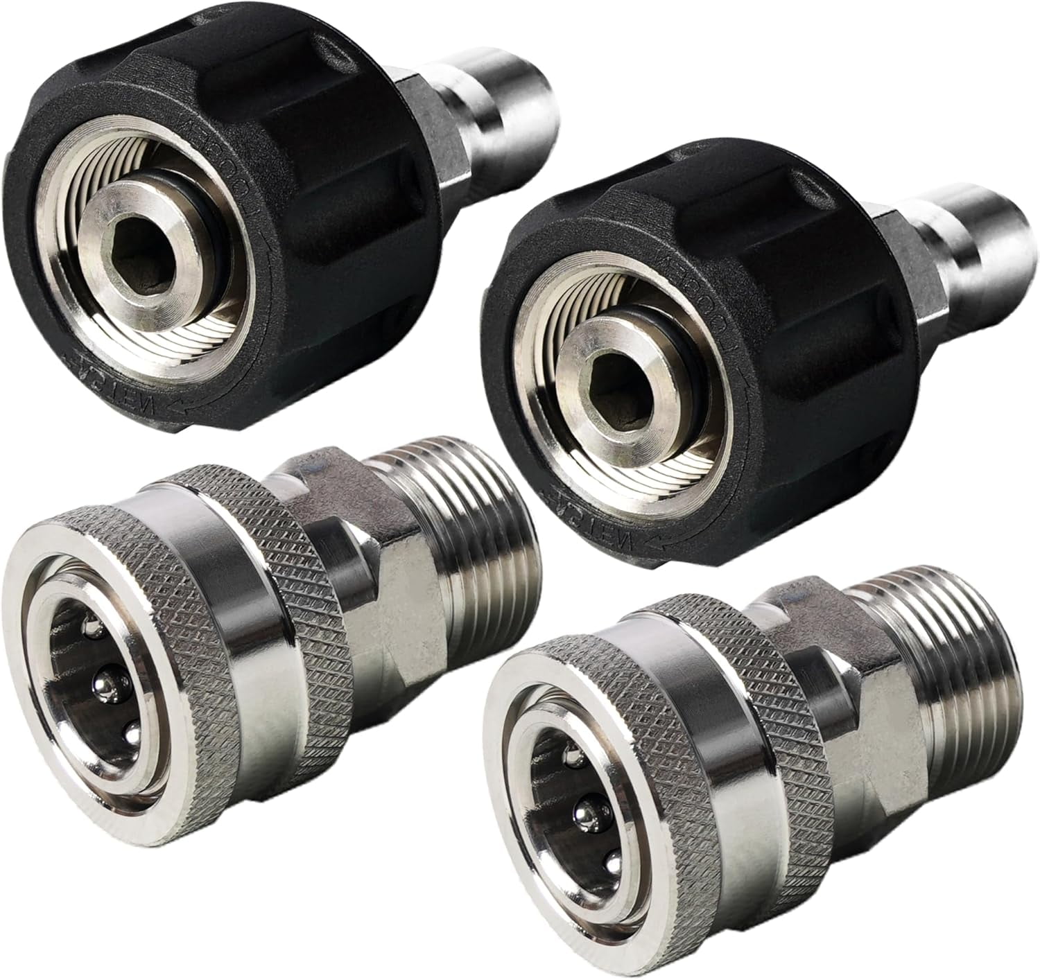Pressure Washer Quick Connect Kit, Stainless Steel Quick Disconnect Kit ...