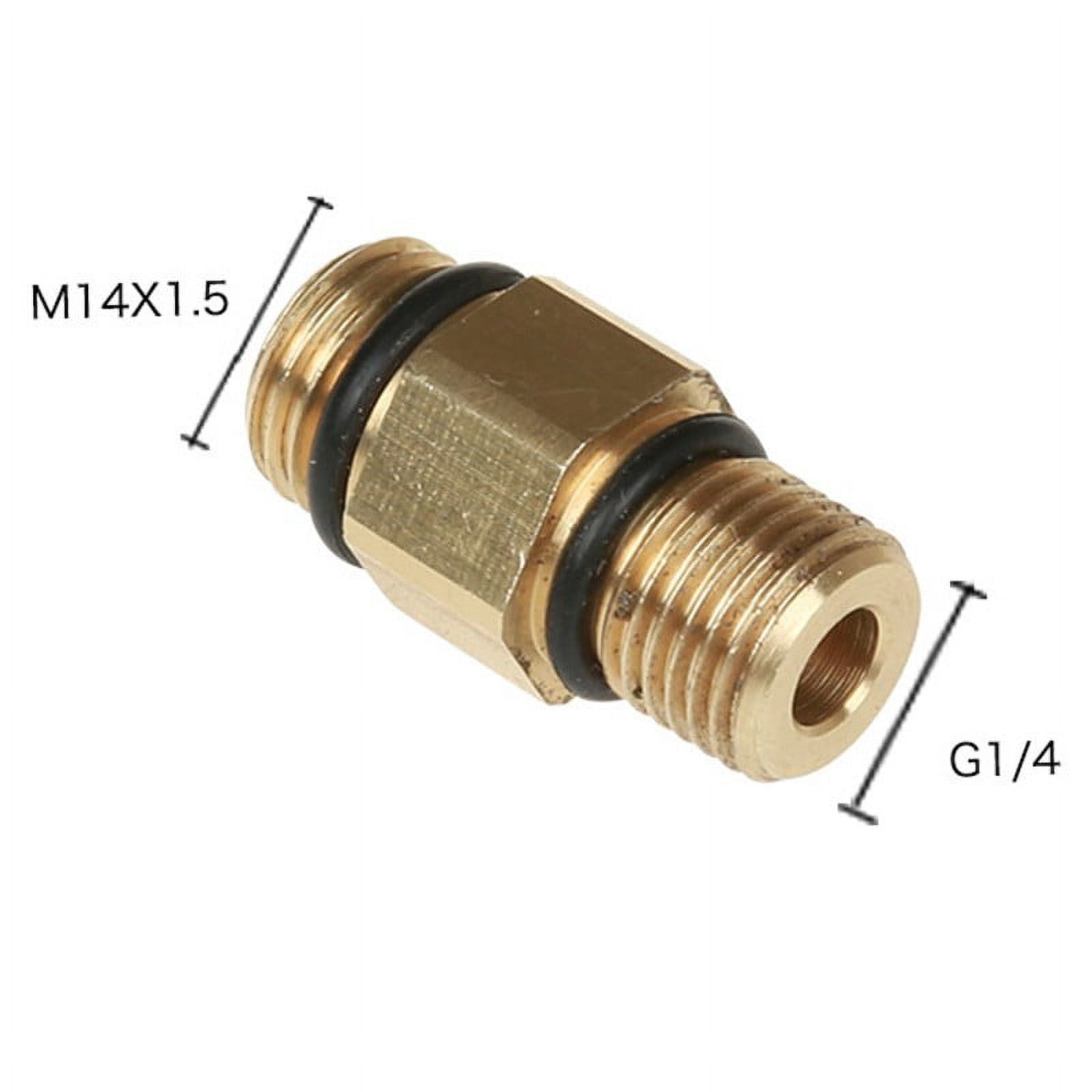 Pressure Washer Quick Connector Snow Foam Lance Adapter Nozzle G1/4 ...
