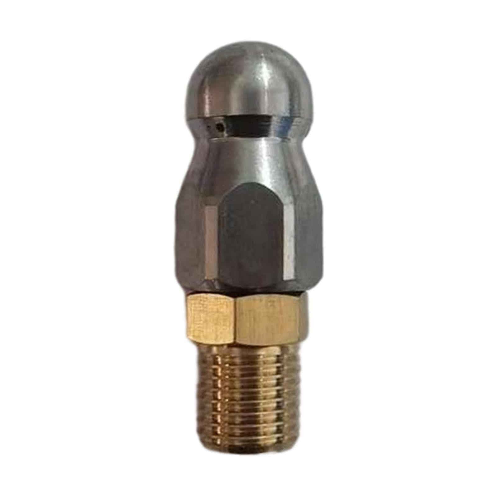Pressure Washer Sewer Jet Nozzle Drain Hose Nozzle Stainless Steel for ...