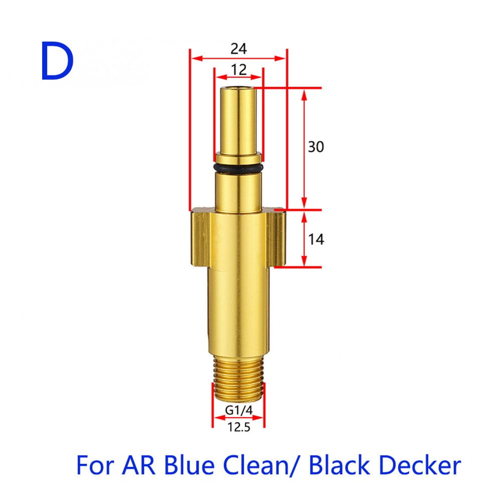 Pressure Washer Snow Foam Adapter-Connector For Bosch Snow Foam Lance ...