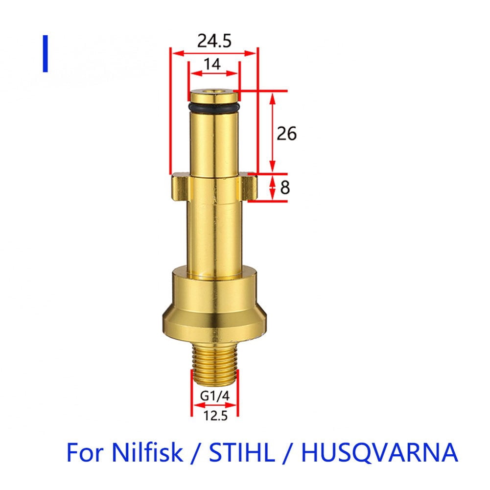Pressure Washer Snow Foam Adapter Connector Lance for Bosch High ...