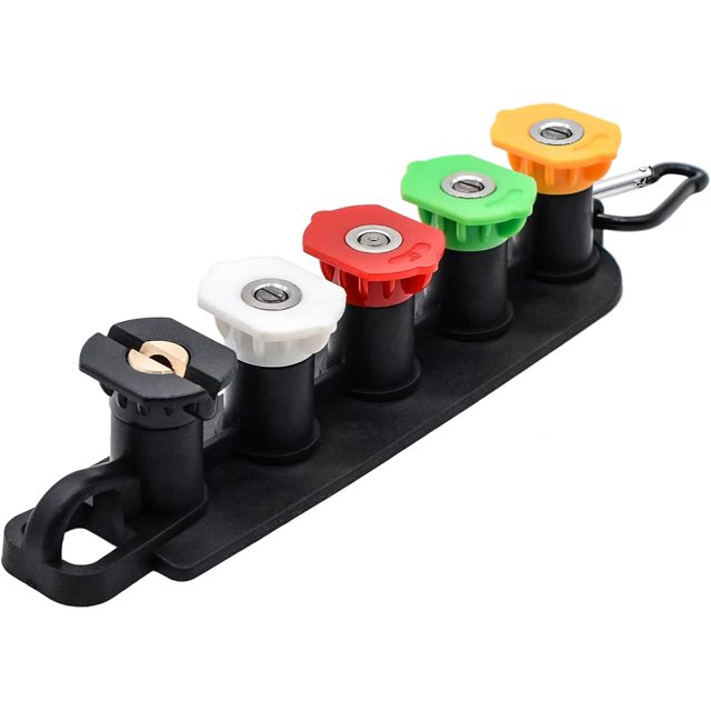 Pressure Washer Tips, Set of 5 Pressure Washer Nozzle Tips with Nozzle ...
