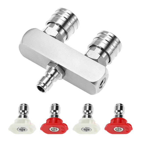 Pressure Washer Tips with Pressure Washer Sprayer Nozzles 1/4inch Quick ...