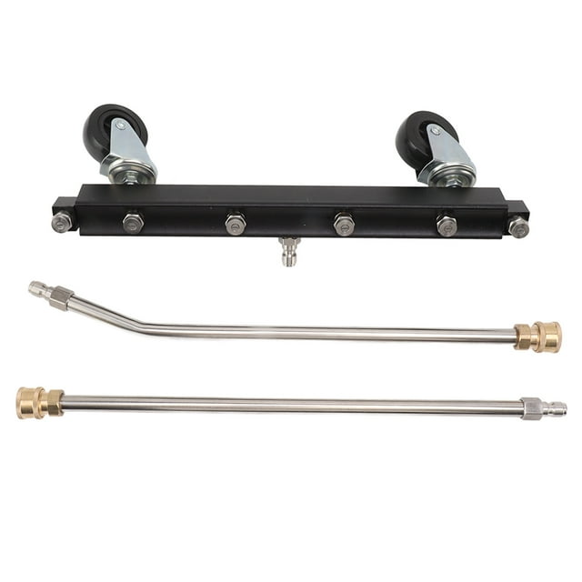 Pressure Washer Undercarriage Cleaner with 6 Nozzles 2 Extension Wands ...