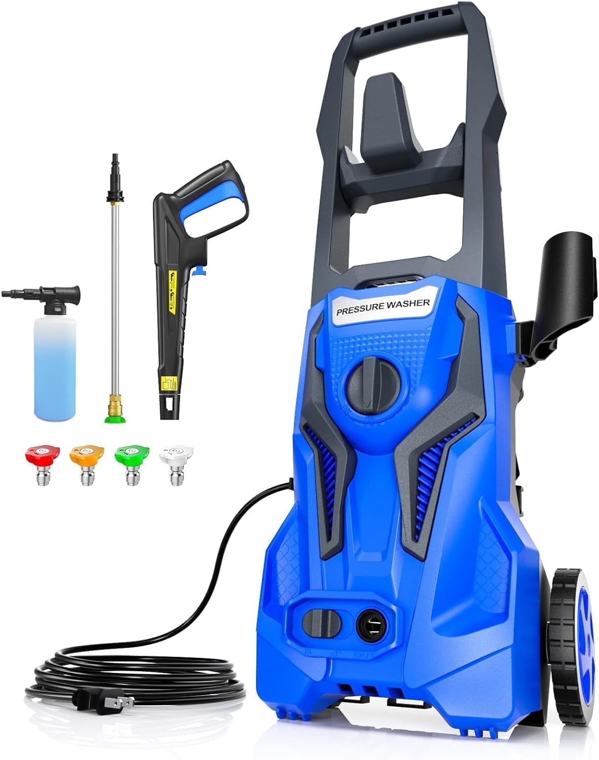 4800PSImax 3.2GPM Pressure Washer Powered - Electric Power Washer for ...