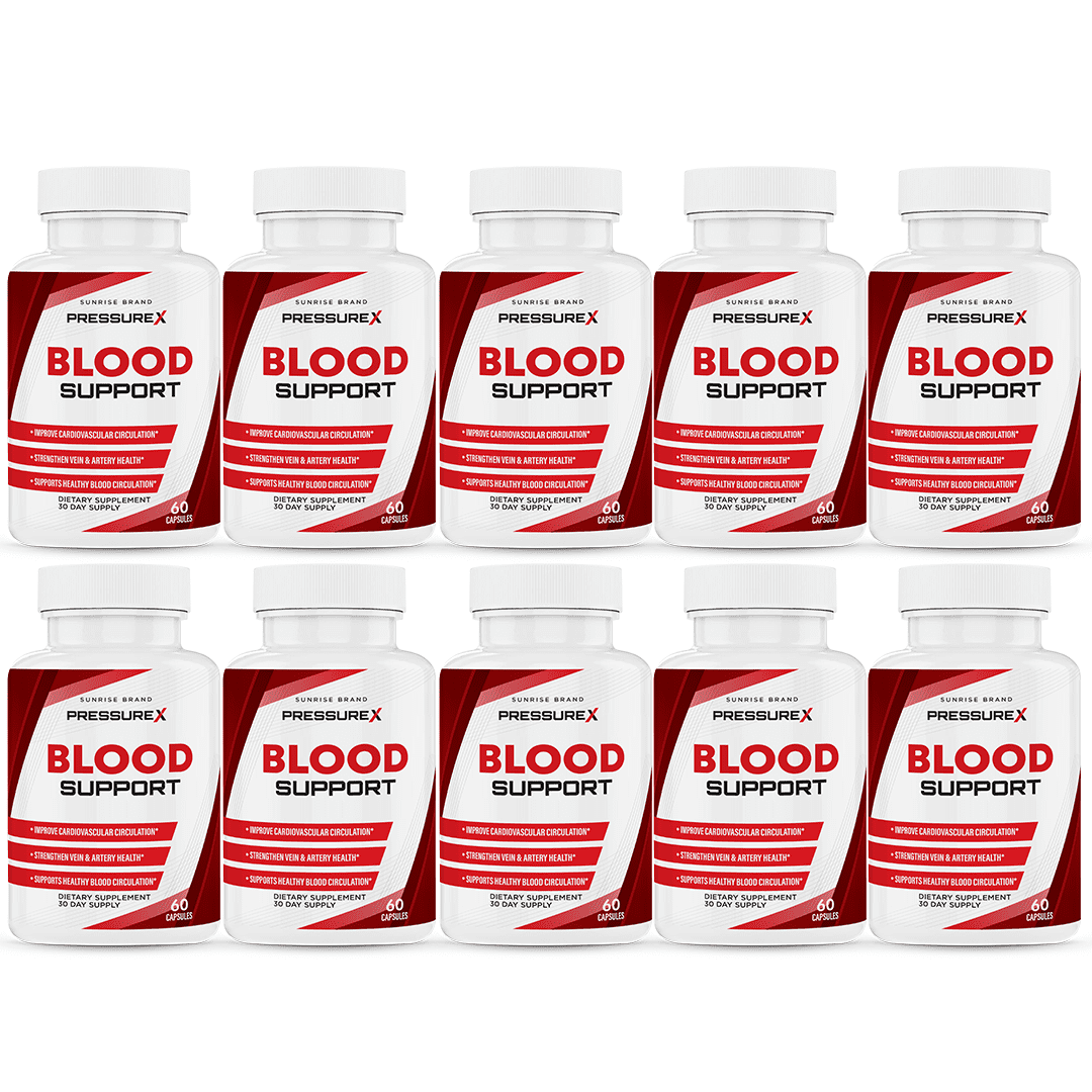 Pressure X Blood Support Pills to Balance Blood Pressure & Sugar Levels ...