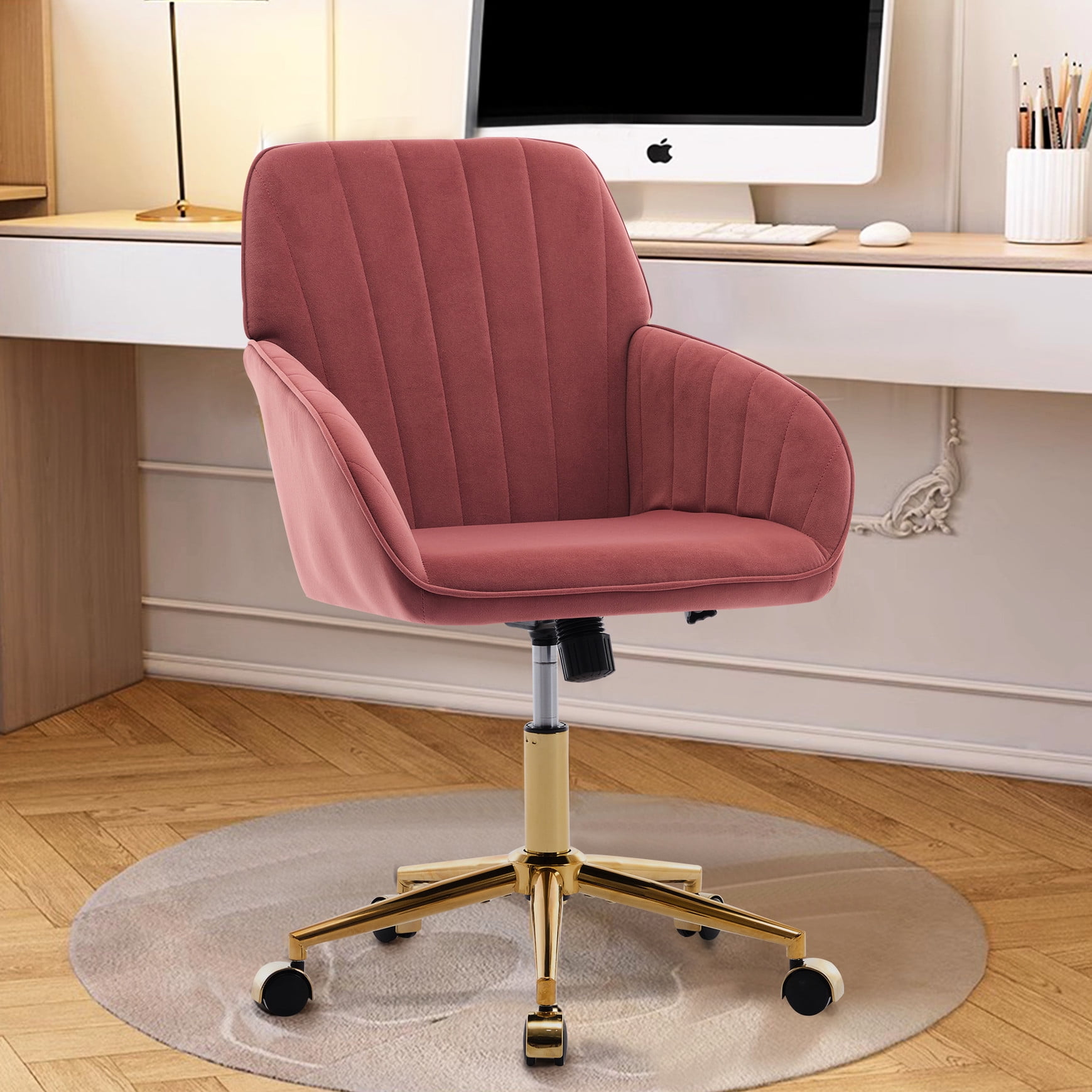 Pressure - relieving Cushion, Luxury Golden Base - Swivel Chair for ...