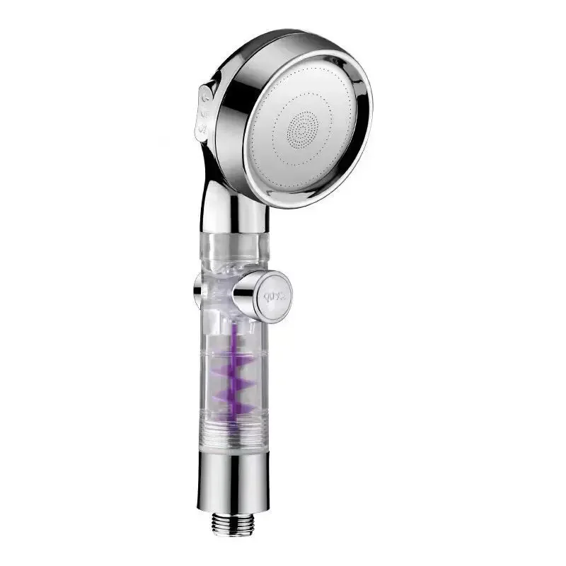 Pressure shower head Water saving turbocharged propeller fan Three ...