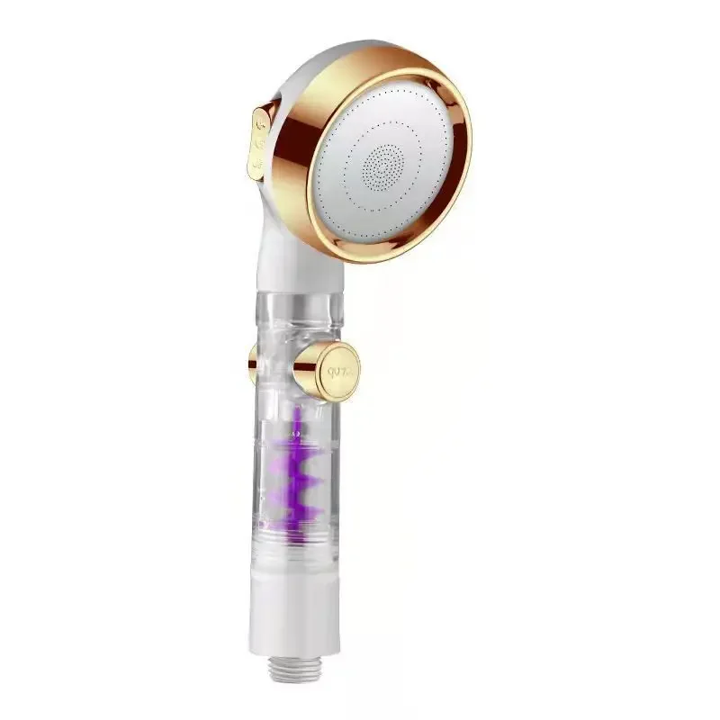 Pressure shower head Water saving turbocharged propeller fan Three ...