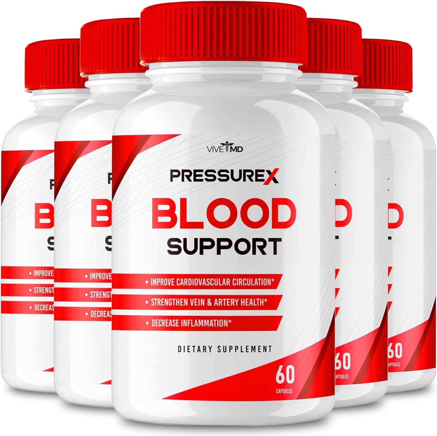 PressureX Blood Formula Support Supplement Capsules Pressure X Healthy ...
