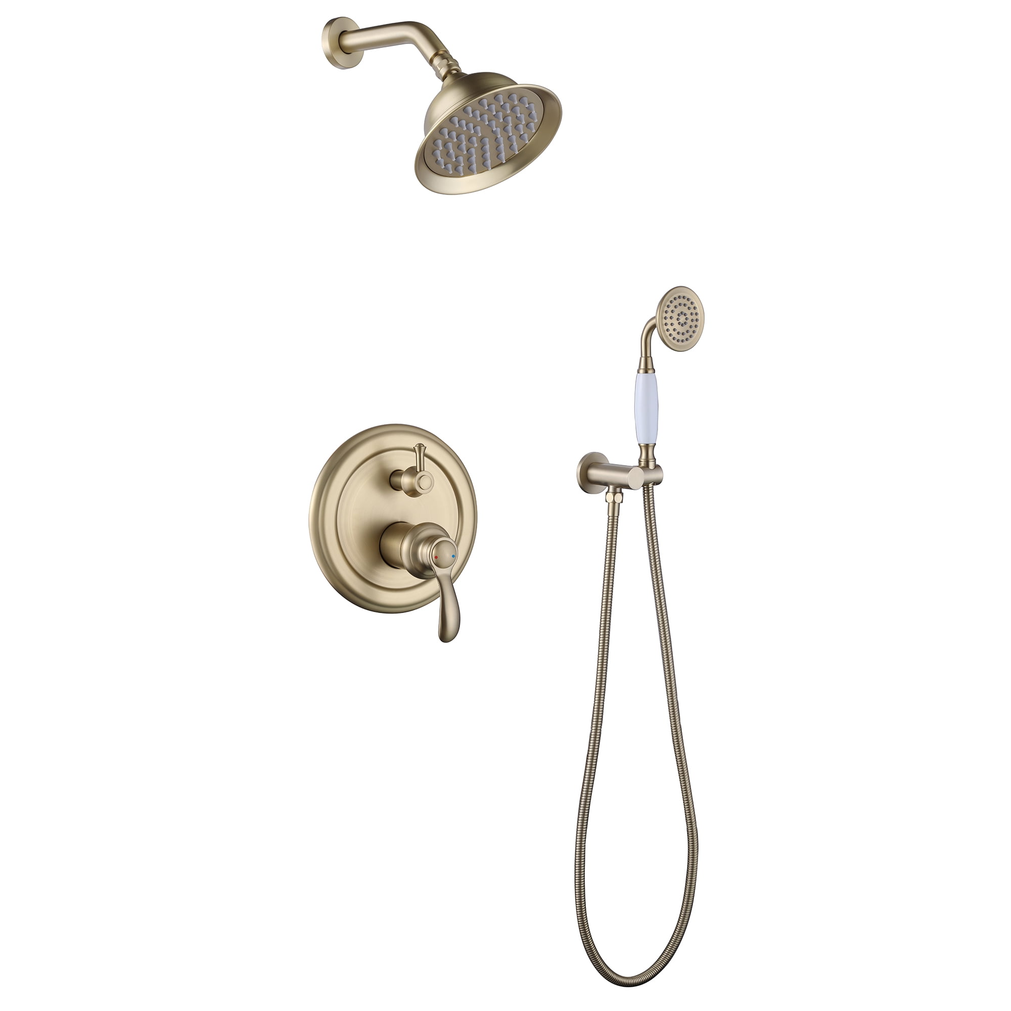 Pressured Balanced Complete Shower System with Rough-in Valve, Solid ...