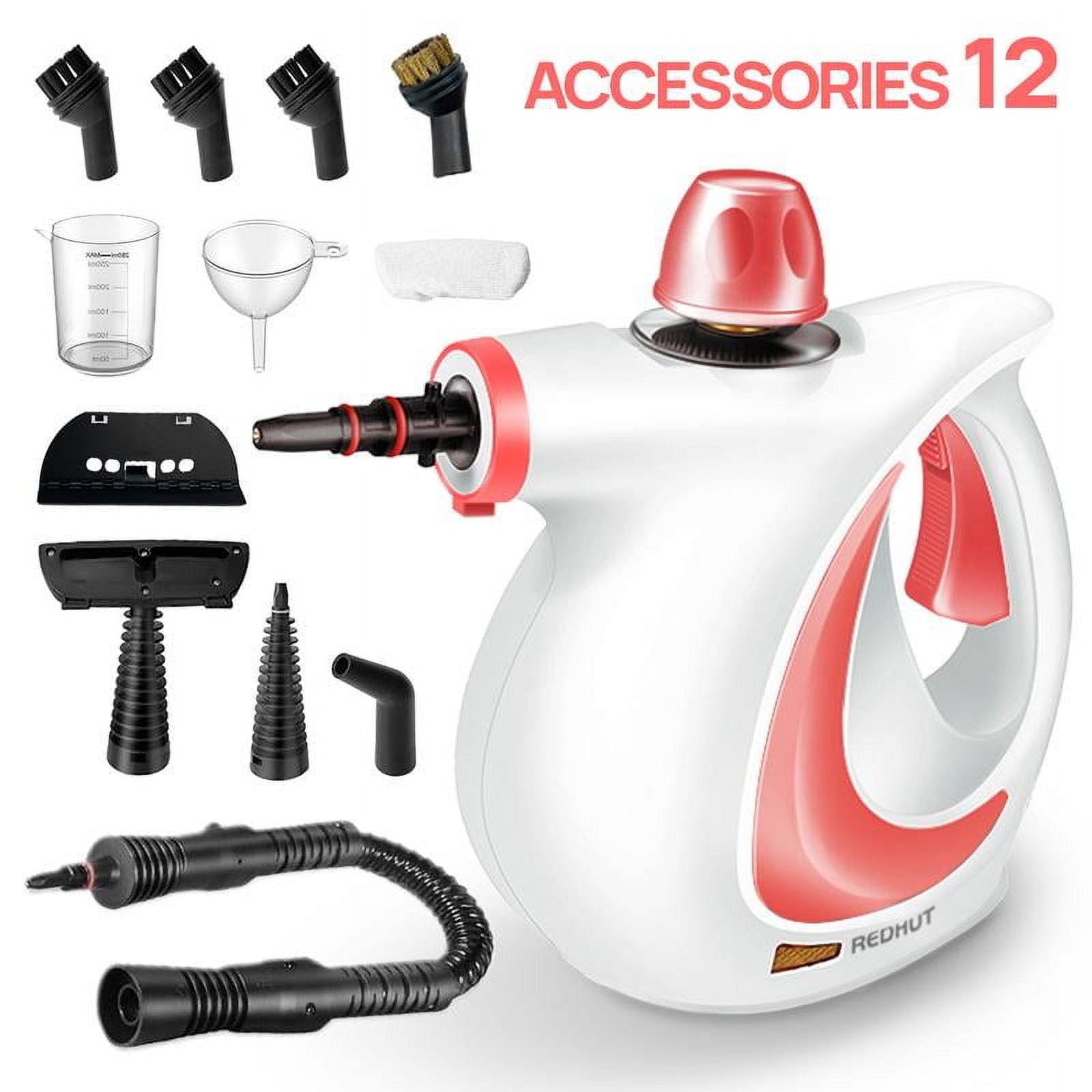Pressurized Handheld Multi-Surface Natural Steam Cleaner with 12 pcs ...