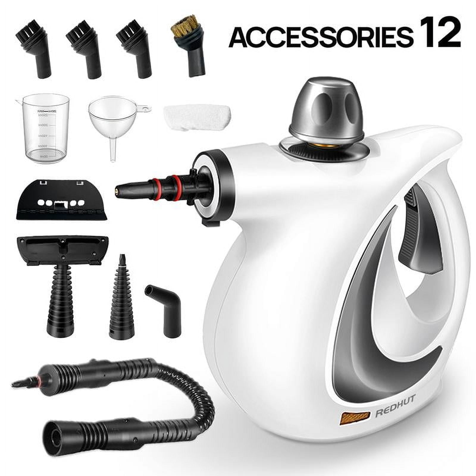 Pressurized Handheld Multi-Surface Natural Steam Cleaner with 12 pcs ...