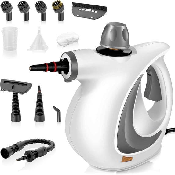 Pressurized Handheld Steam Cleaner for home with 12pcs Accessories ...