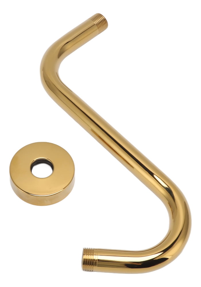 Pressurized Showerhead 304 Stainless Steel S-Shaped Shower Arm ...