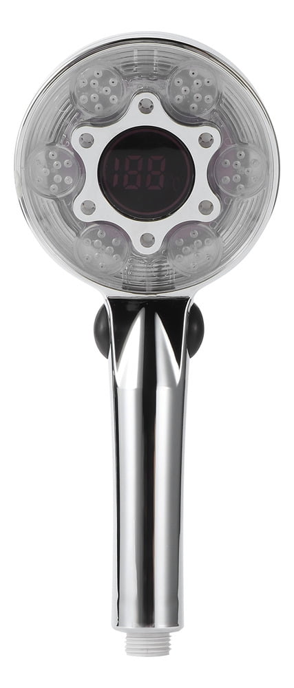 Pressurized Showerhead G1/2 Inch Digital LED Shower Head With ...