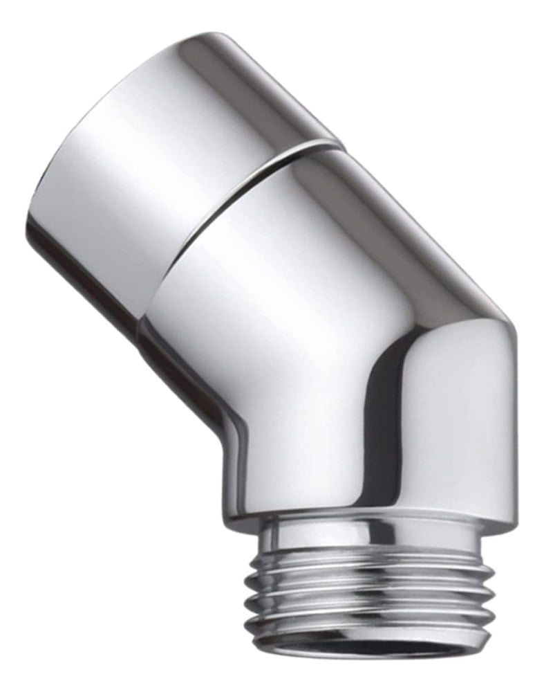 Pressurized Showerhead G1/2 Shower Elbow Adapter Coupling, 135 Degree ...