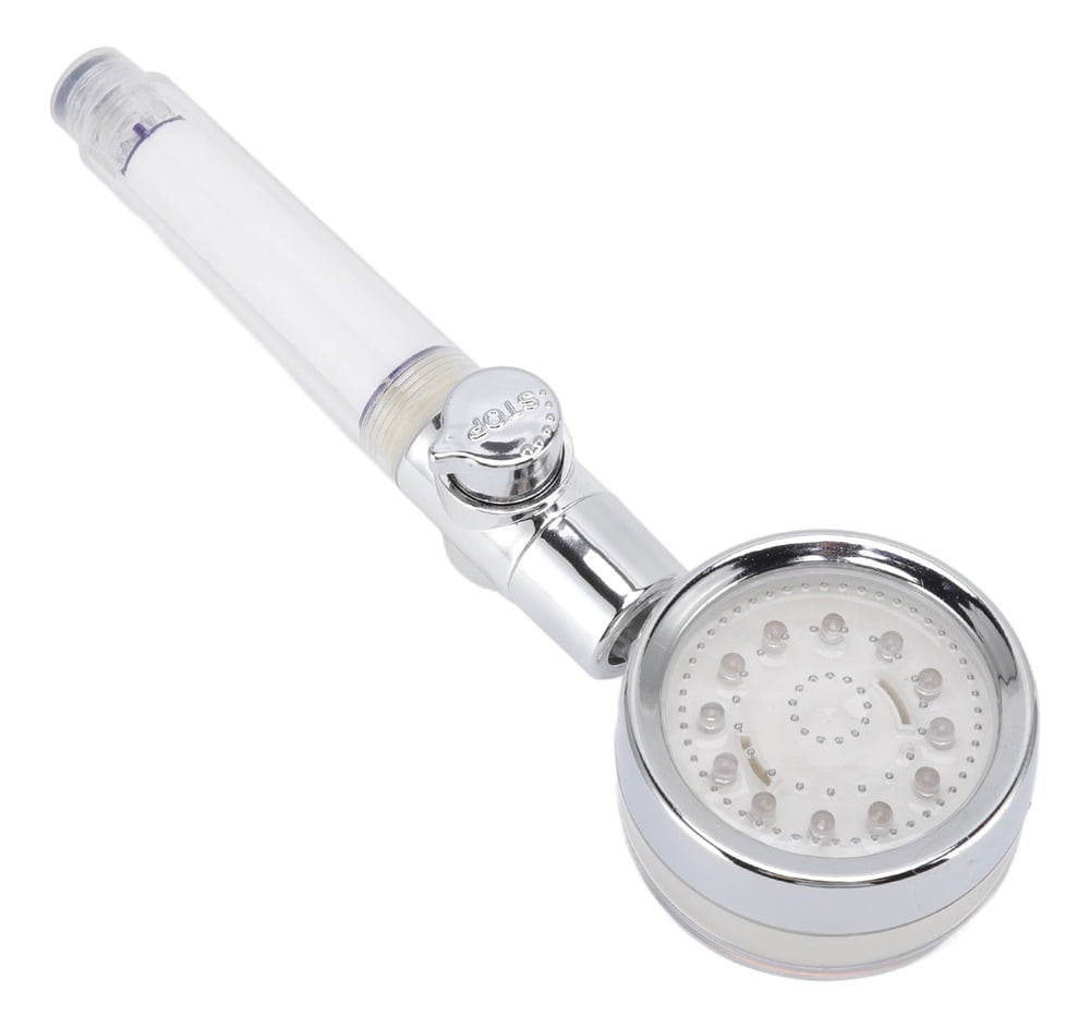 Pressurized Showerhead LED Shower Head With 3 Color Changes And ...