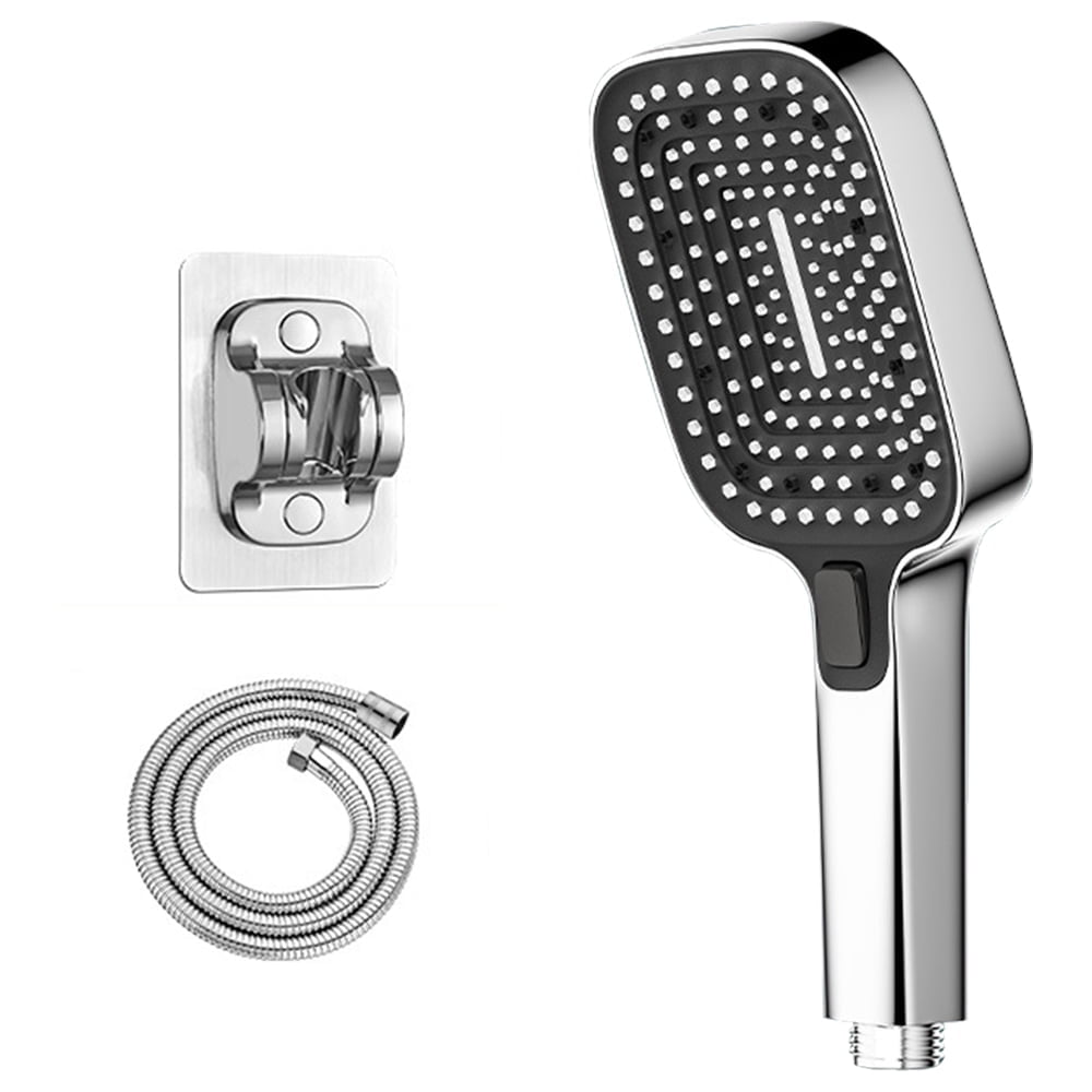 Pressurized rain shower with 3 gears, adjustable filter sprinkler head ...