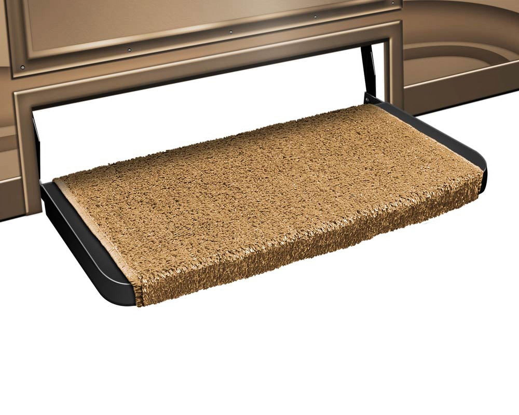 Prest-O-Fit 2-0079 Wraparound + Plus RV Step Rug Harvest Gold 20 In ...