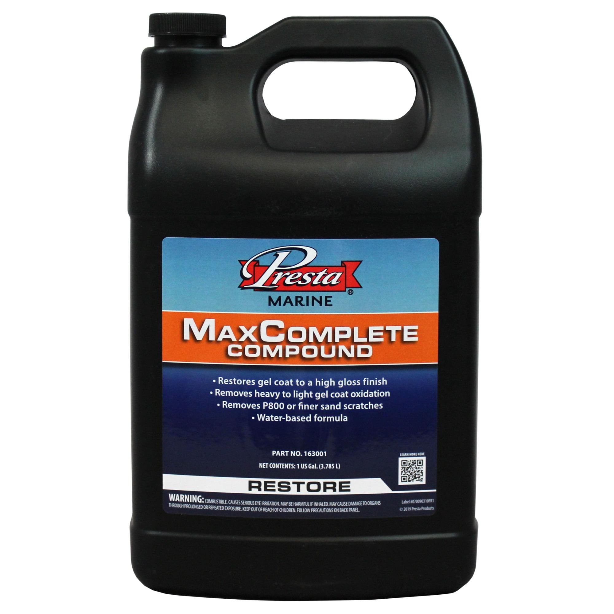 Presta MaxComplete Compound - 1-Gallon [163001] - Walmart.com