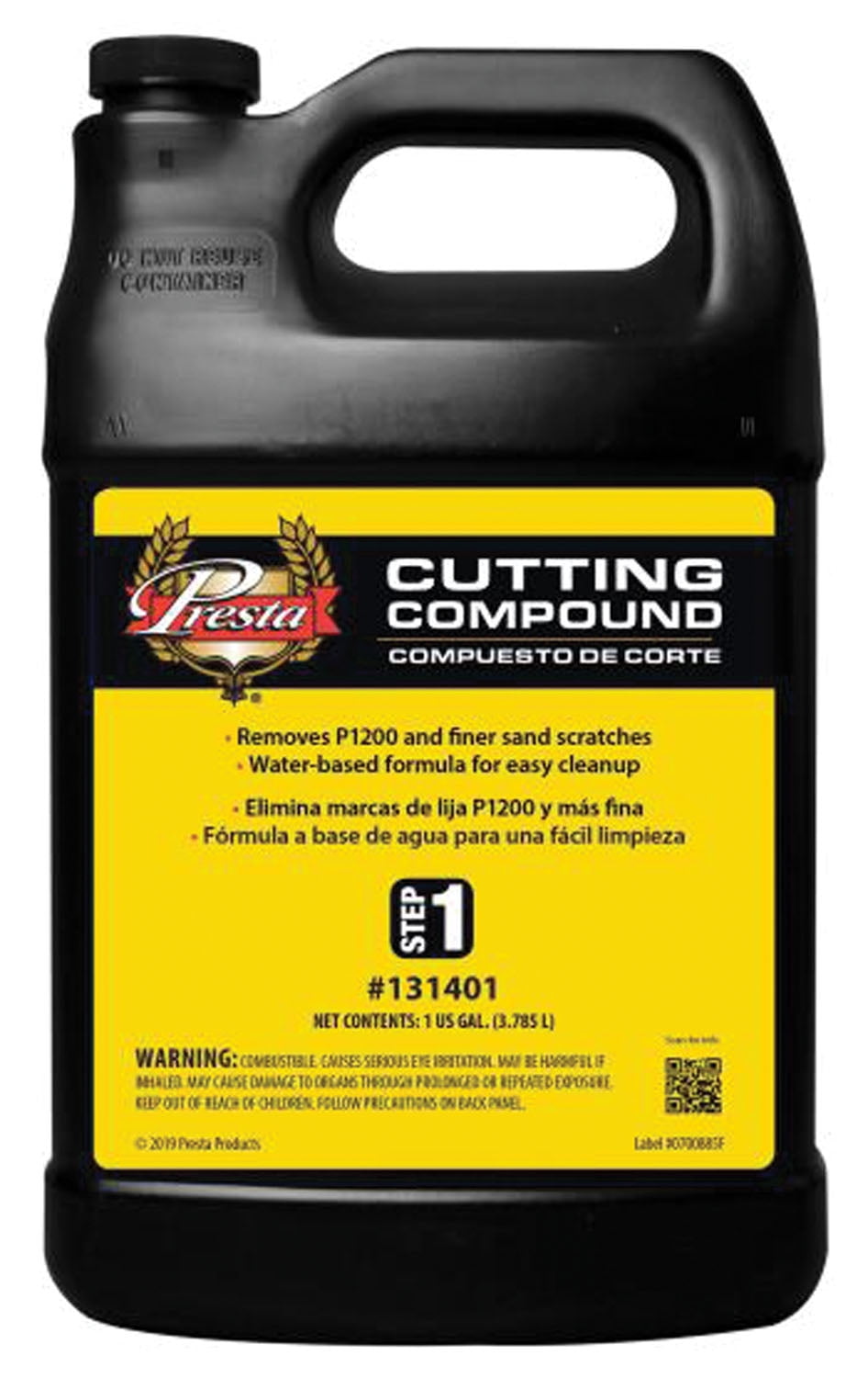 Presta Products 131401 Cutting Compound, 1 gal Can, White - Walmart.com