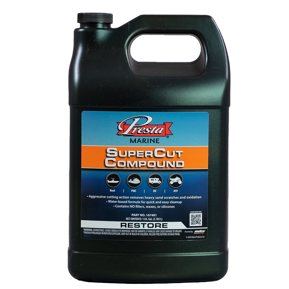 Presta Super Cut Compound - 1 Gallon | Bundle of 2 - Walmart.com