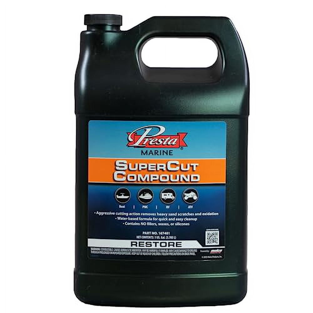 Presta SuperCut Compound for Marine and Industrial Use, Removes up to ...