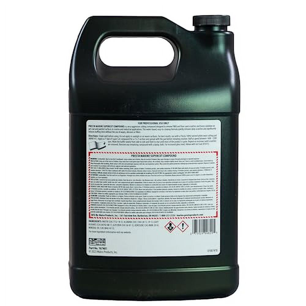 Presta SuperCut Compound for Marine and Industrial Use, Removes up to ...