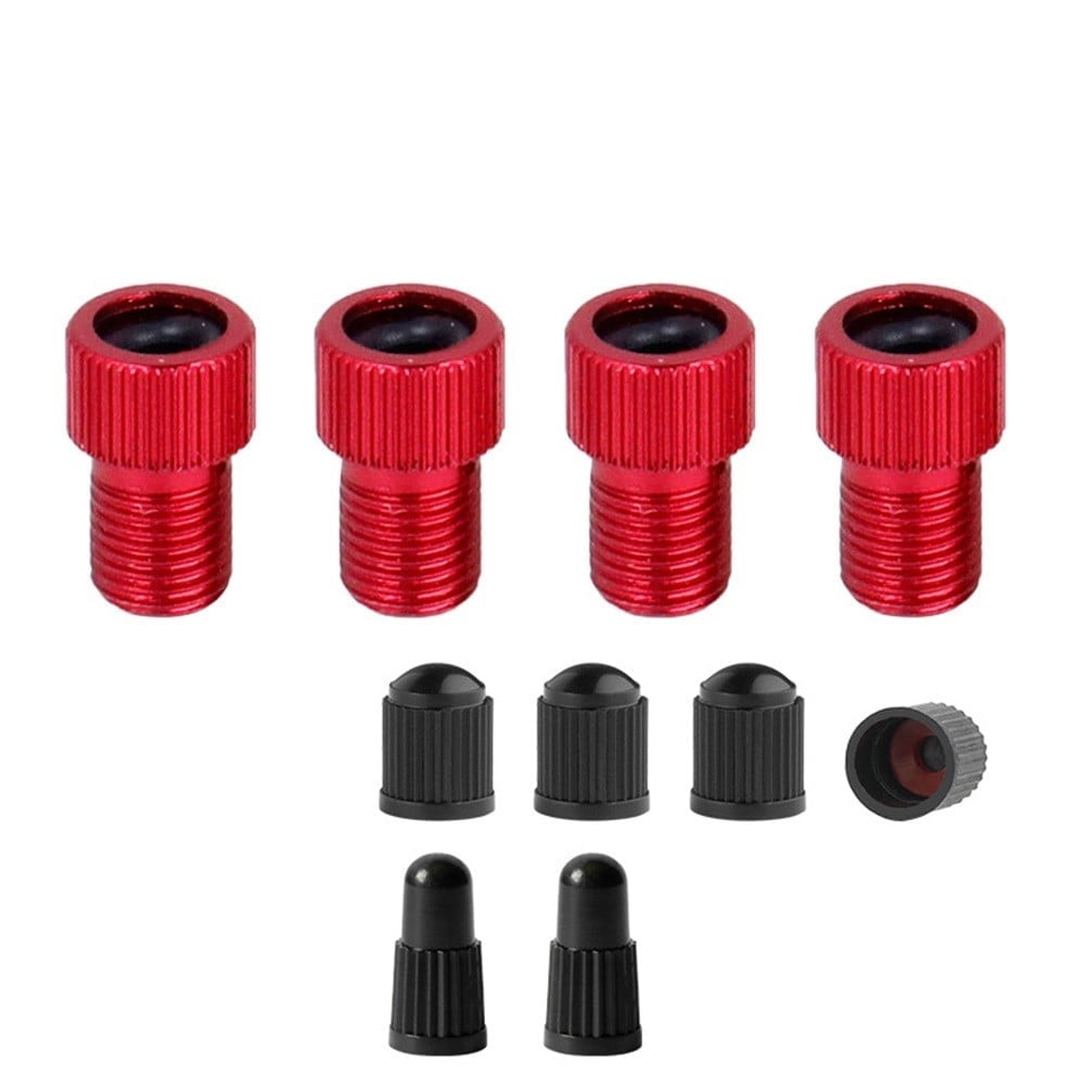 Presta To Schrader Valve Adapter Converter for Road Bike Pump, Multiple ...