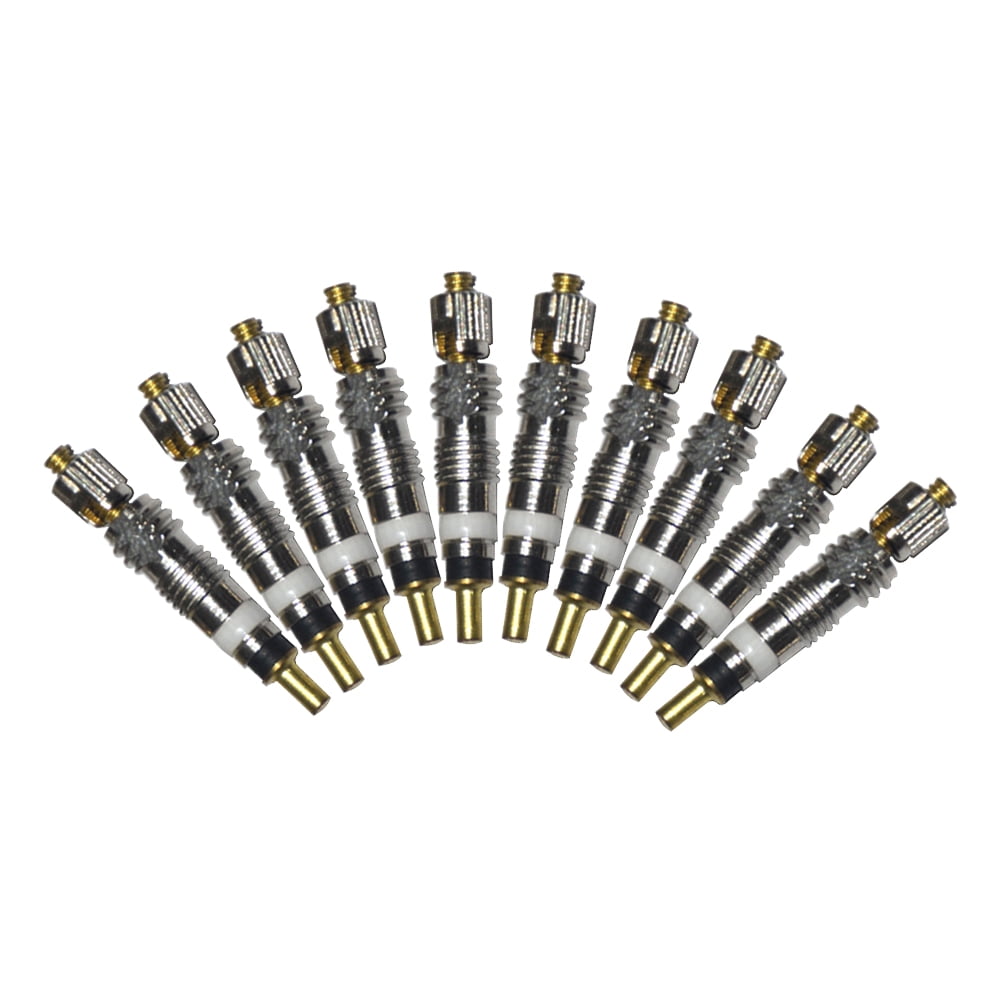 Presta Valve Cores, 10Pcs/Set Bike Bicycle Replacement Copper Tire Tyre ...