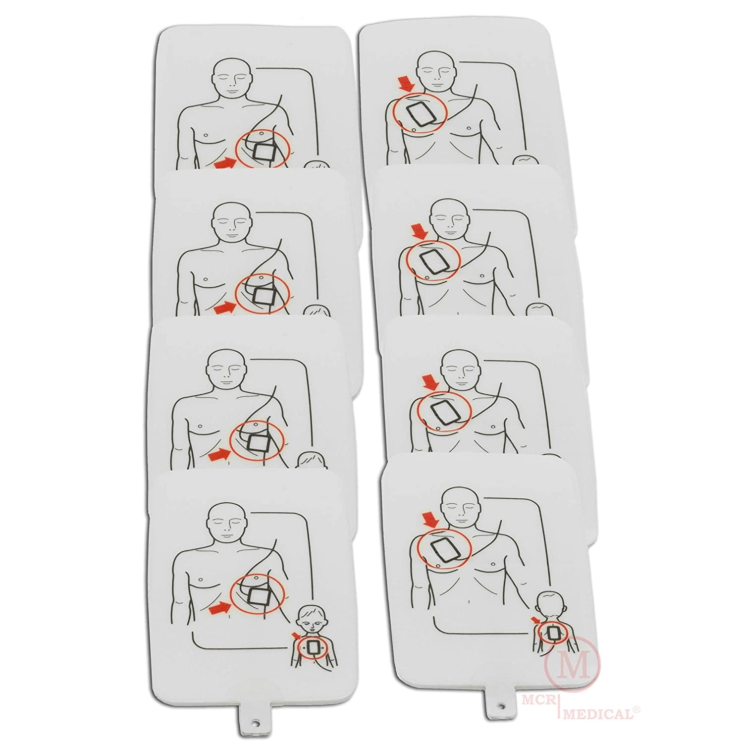Prestan CPR Training Pads (Pack with 4 Sets) - Walmart.com